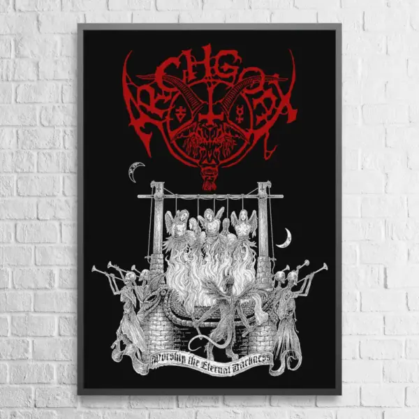 Archgoat Poster, Archgoat Worship the Eternal Darkness Wall Poster ...